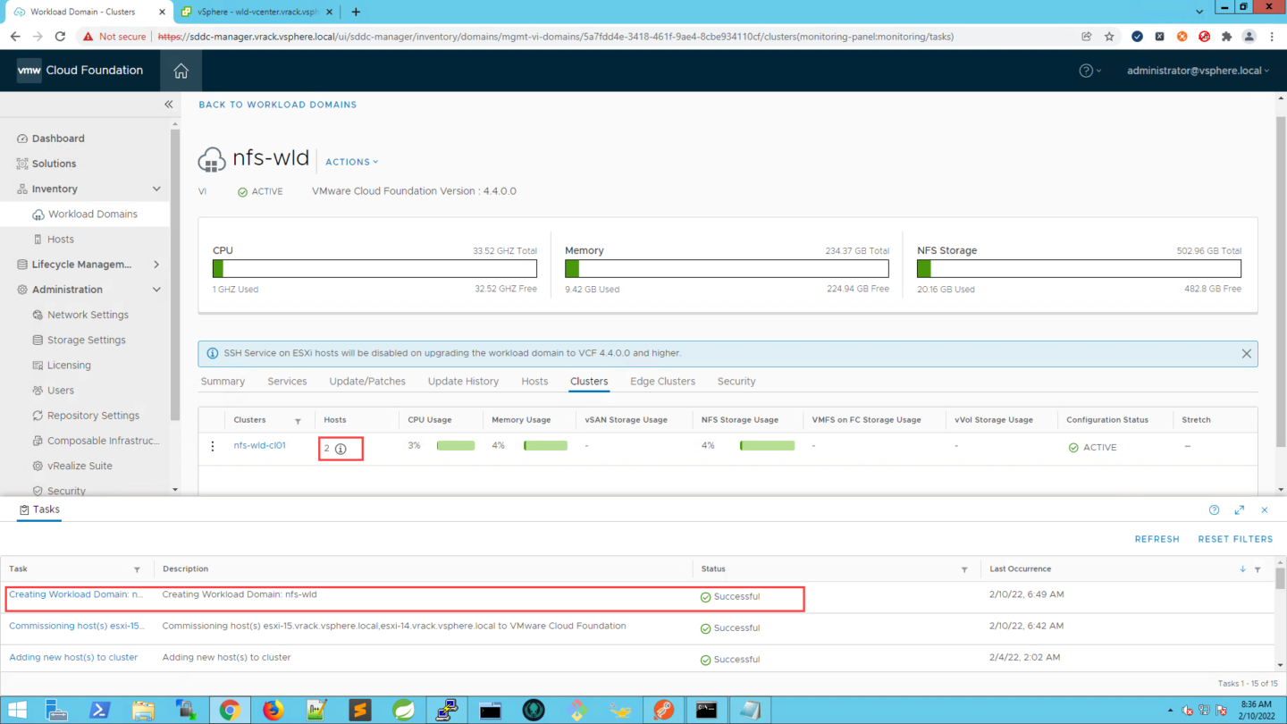 Deploy 2-node cluster in VMware Cloud Foundation – mgustafsson - yet ...