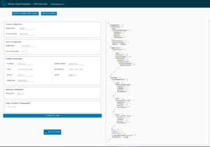 Web UI to create VCF JSON files – mgustafsson - yet another VMware blog