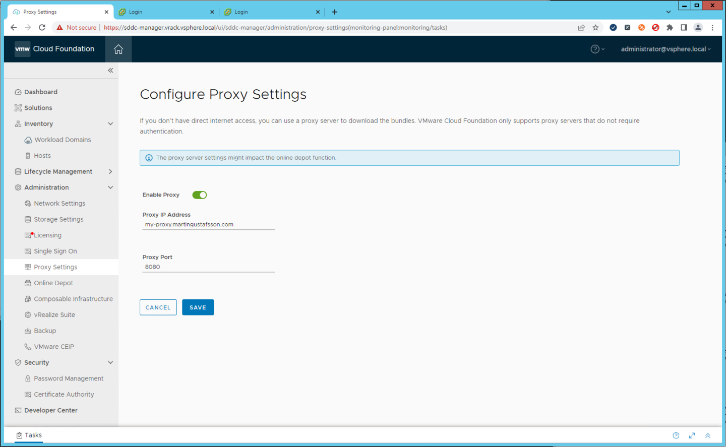 VMware Cloud Foundation 4.5 Released – mgustafsson - yet another VMware blog