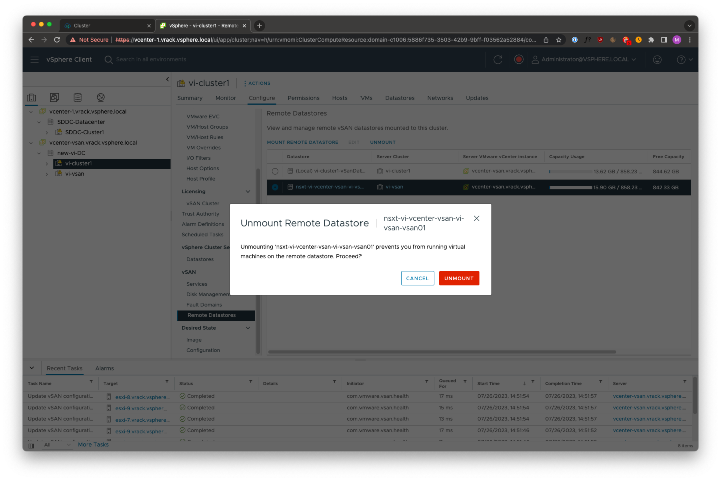 Using HCI Mesh with VCF (and compute-only clusters) – mgustafsson - yet another VMware blog