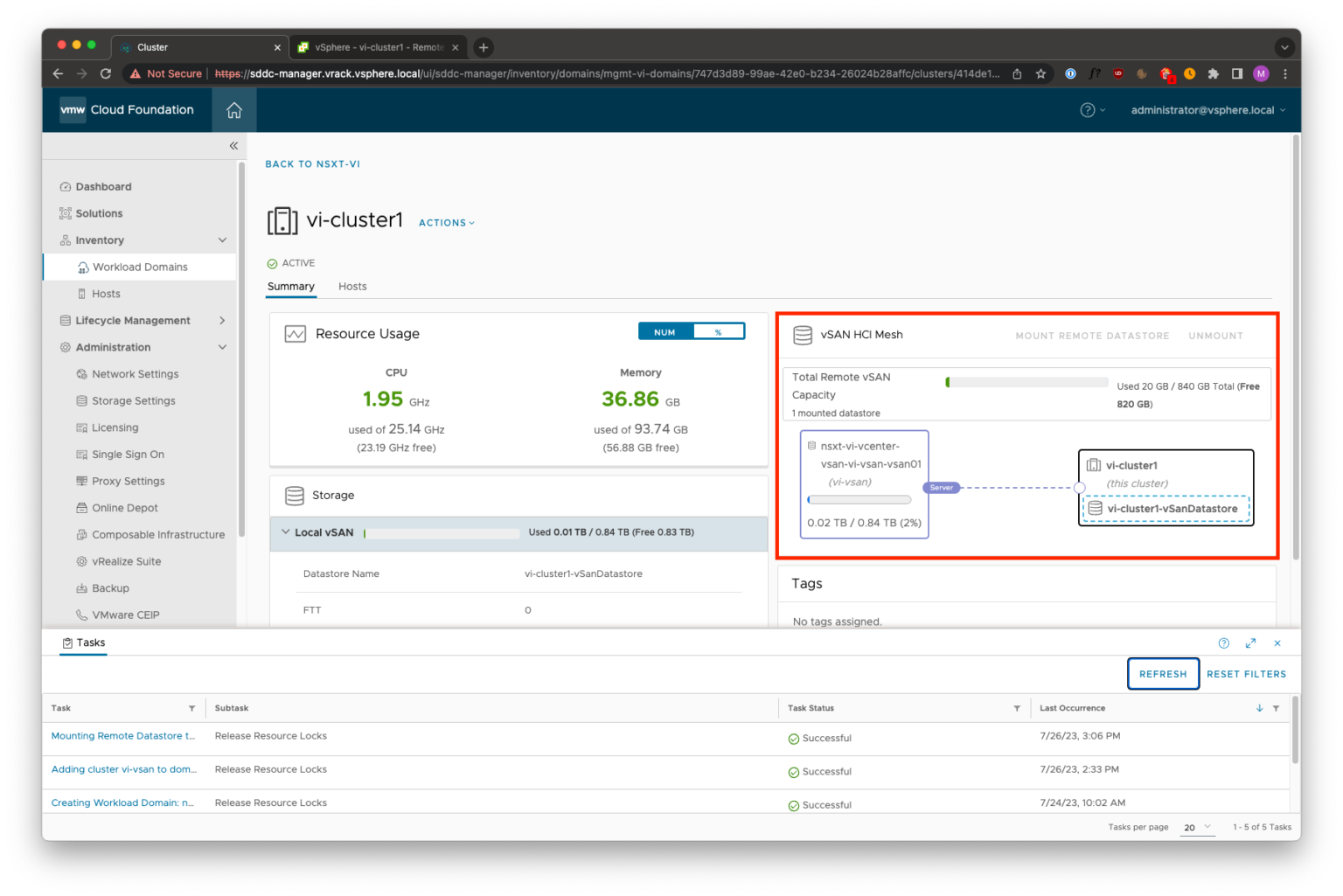 Using HCI Mesh with VCF (and compute-only clusters) – mgustafsson - yet ...